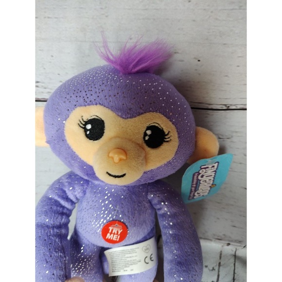 Commonwealth | Toys | Fingerlings Purple Monkey 9 Plush Stuffed Animal ...